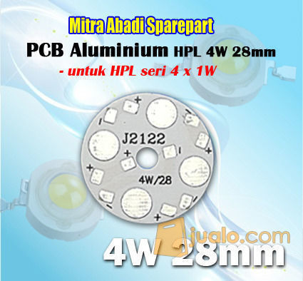 PCB LED Round Aluminium HPL 4W 28mm di Kota Jakarta Barat, DKI Jakarta ...