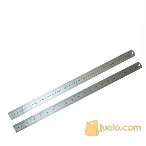 Penggaris Stainless Steel/Besi 50 cm di Kota Malang, Jawa Timur | Jualo.com