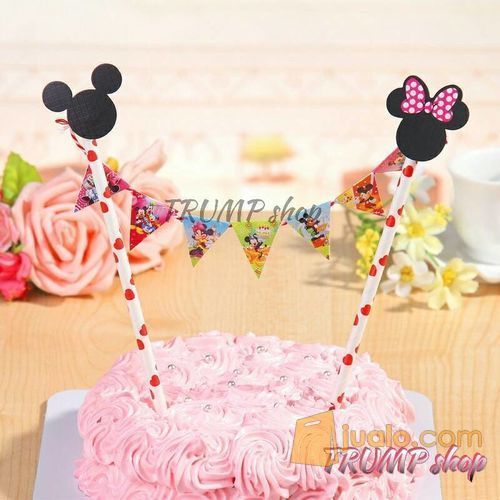 Topper Cake Mickey & Minnie di Kota Medan, Sumatera Utara | Jualo.com
