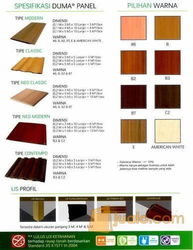 Duma Panel & Ceiling Panel di Kab. Morowali, Sulawesi Tengah | Jualo.com