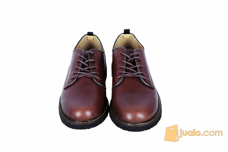 Sepatu Kulit Casual Kerja Pantofel Formal Jalan Pria ~ Foster Brown di ...