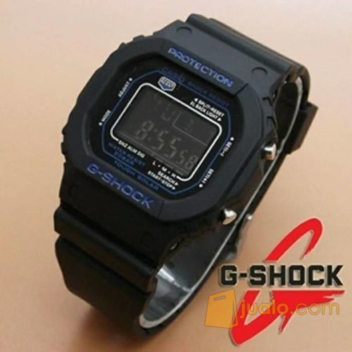 Casio G-SHOCK dw 5600 list biru. di Kota Bandung, Jawa Barat | Jualo.com