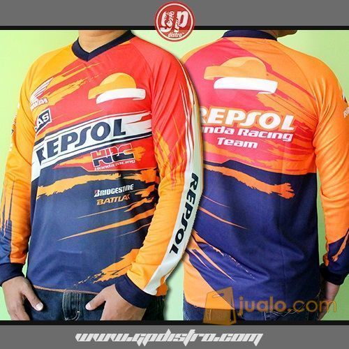Jersey Dryfit Repsol HRC Panjang di Kota Bogor, Jawa Barat | Jualo.com