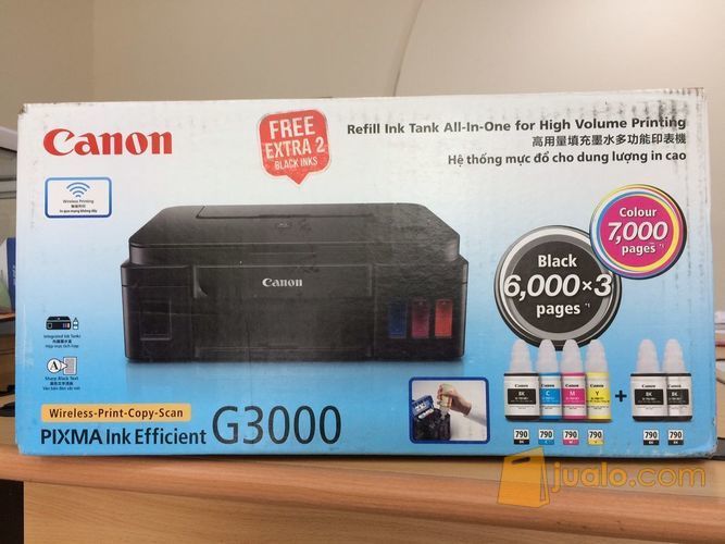 Canon G3000 Print, Scan, Copy, Wireless Ink Tank System di Kota ...