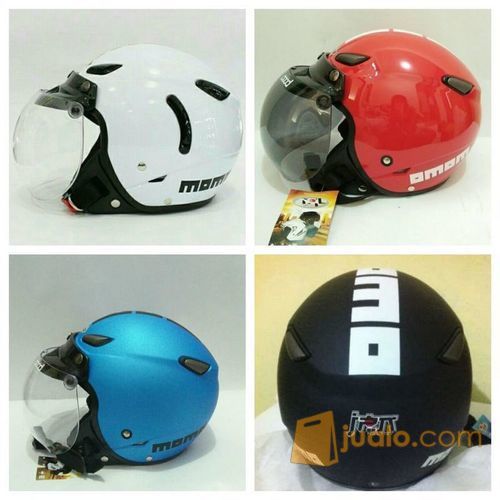 Helm Momo Warna Kaca Bogo Original di Kota Malang, Jawa Timur | Jualo.com