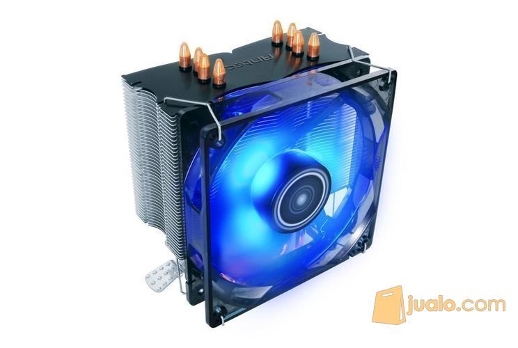 Antec C400 120mm Blue LED CPU Cooler Quad Heatpipe - All Intel & AMD di ...