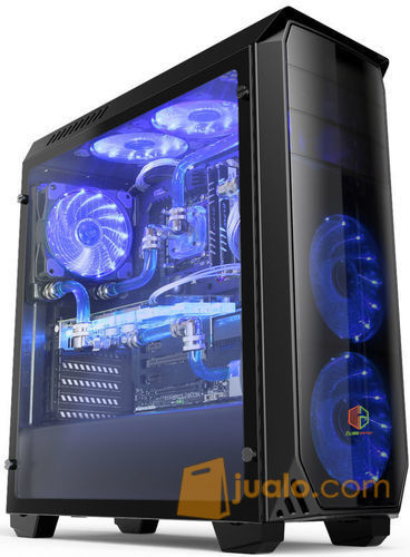 CUBE GAMING AURUS BLACK - Full Acrylic Window - Dust Filter-USB 3.0 di ...