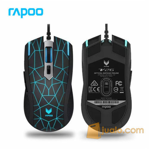 Rapoo Vpro Gaming Wired Mouse RGB Light V26 di Kota Jakarta Barat, DKI ...
