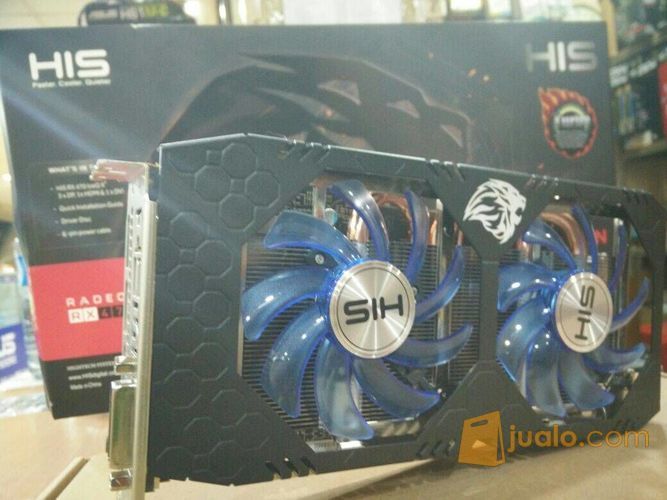 HIS Radeon RX 470 ICEQ X2 TURBO 4GB DDR5 256 BIT di Kota Jakarta Barat, DKI Jakarta | Jualo.com
