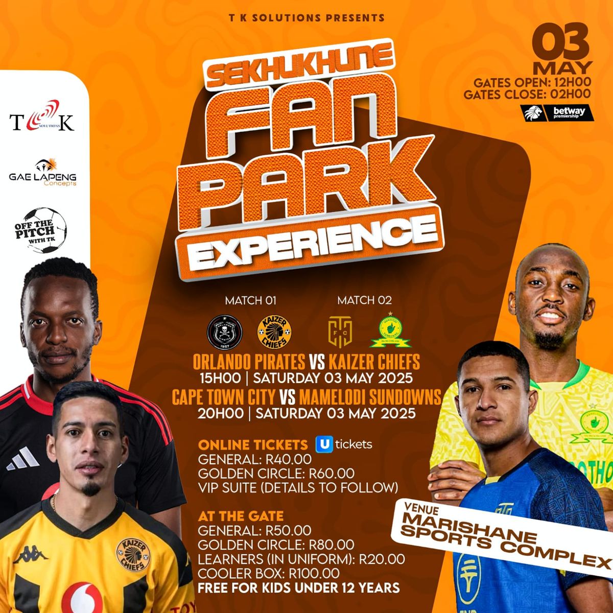 Sekhukhune Fan Park Experience : Kaizer CHiefs vs Orlando Pirates - 03 ...