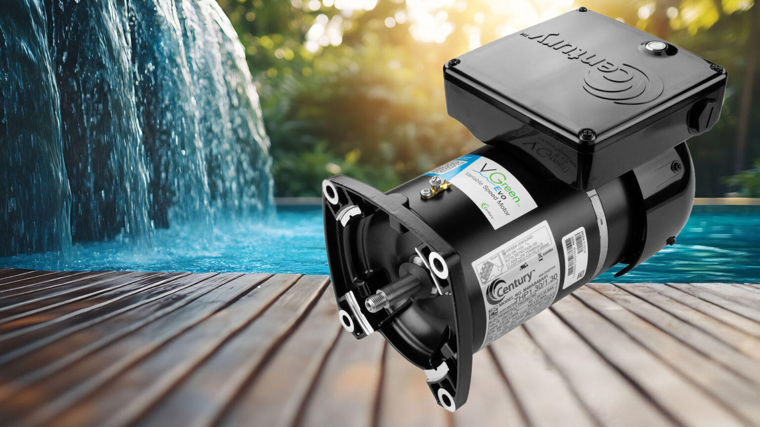 How to Program a Century Evo Motor for the Water Feature Mode