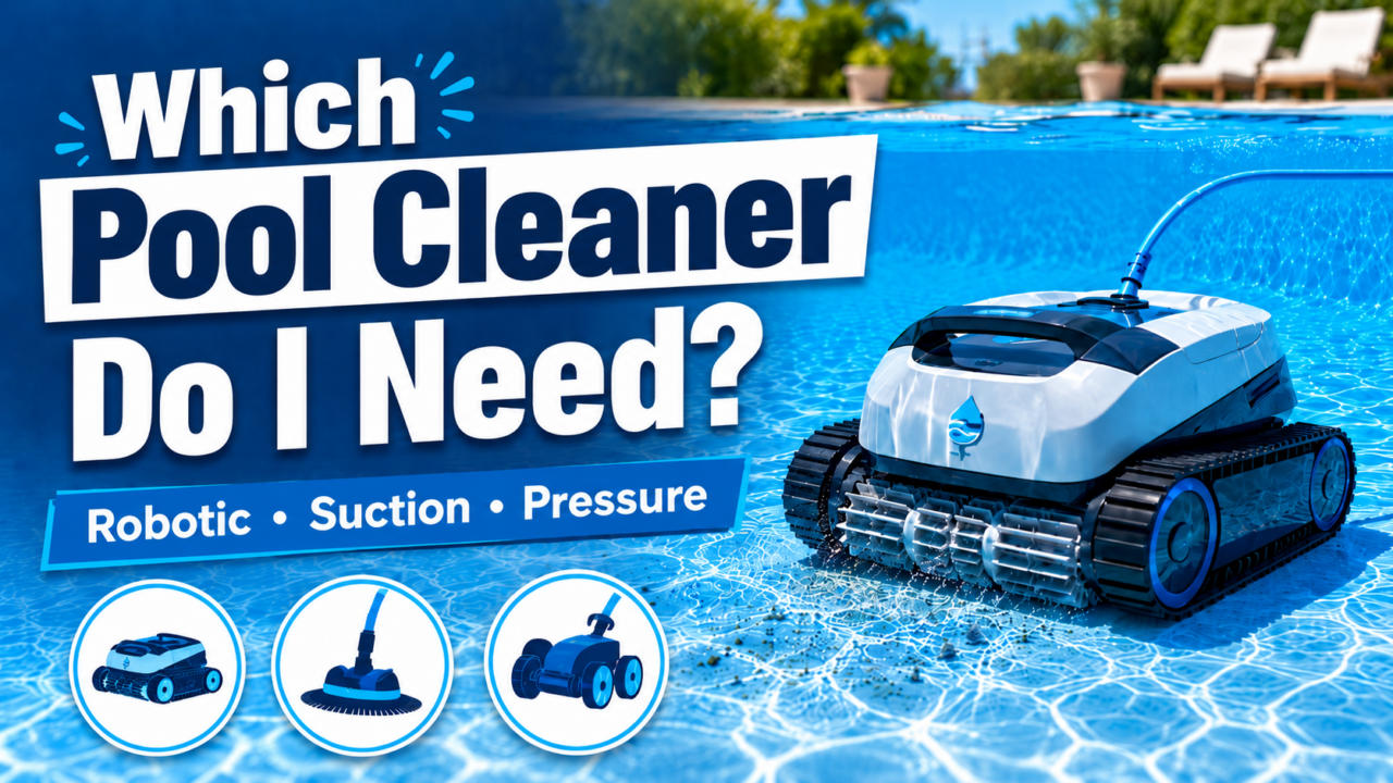 Which Pool Cleaner Do I Need? A Complete Guide to Pool Vacuums and ...