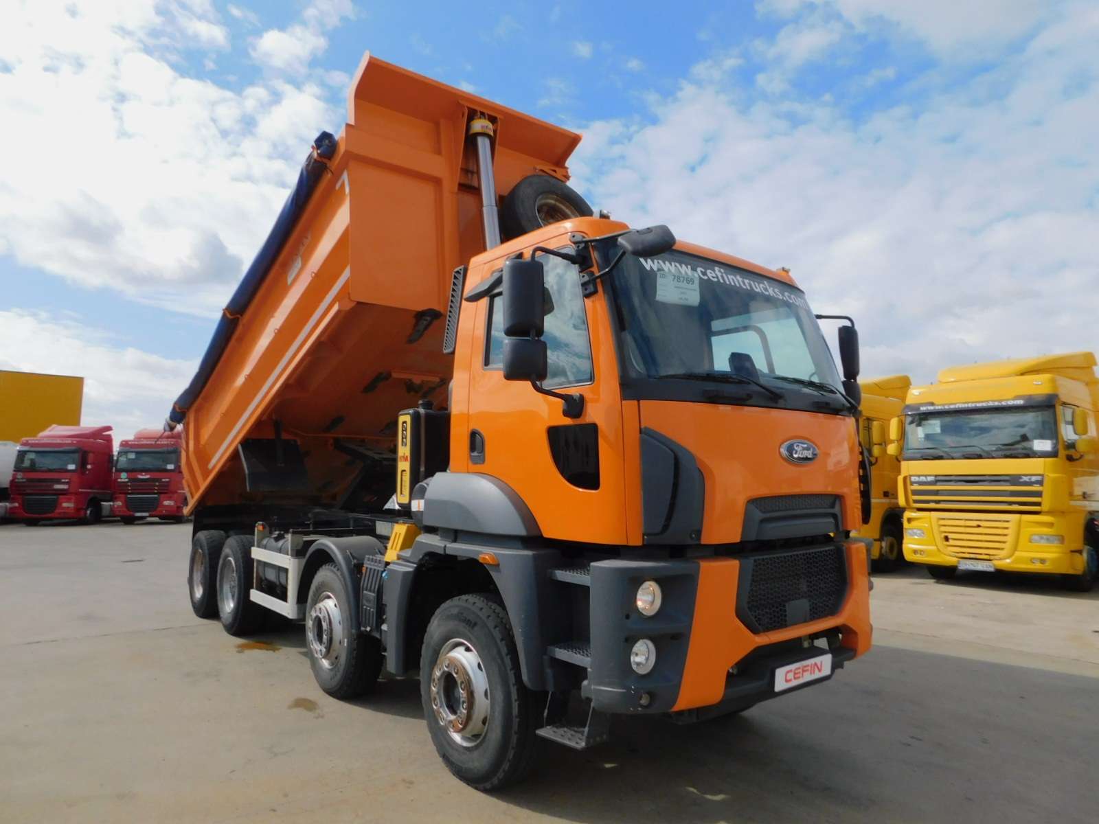 Basculanta Ford 4142d 8x4 Dcab E6 16s2230 Cod: 78769 | Cefin Trucks