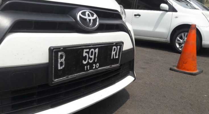 Plat Mobil Indonesia, Daftar Kode dan Areanya