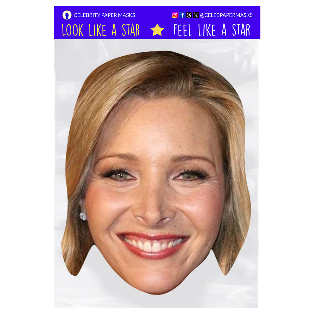 Lisa Kudrow Mask Phoebe Buffay Celebrity Face Masks Actress Friends | eBay