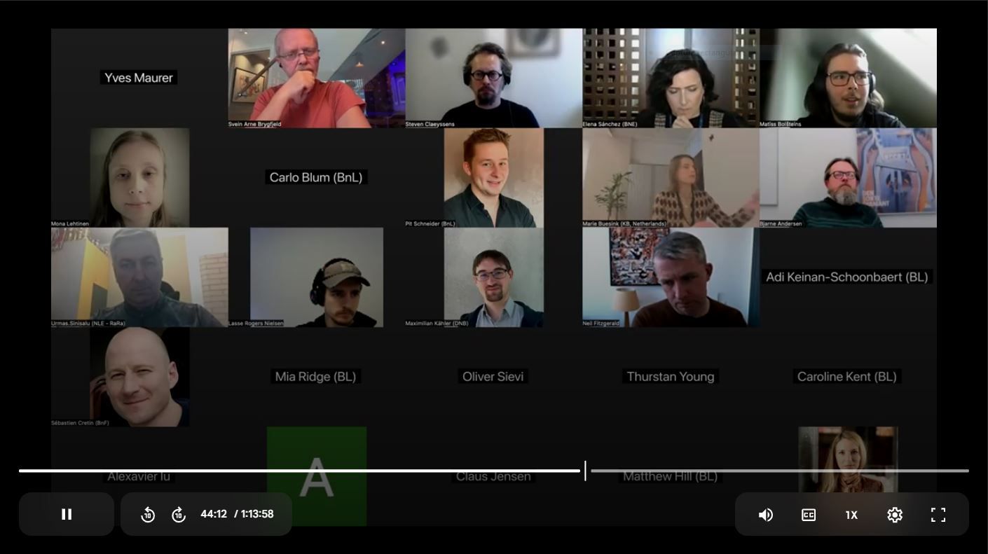 Automatic cataloguing webinar by “AI in Libraries” network group – The ...