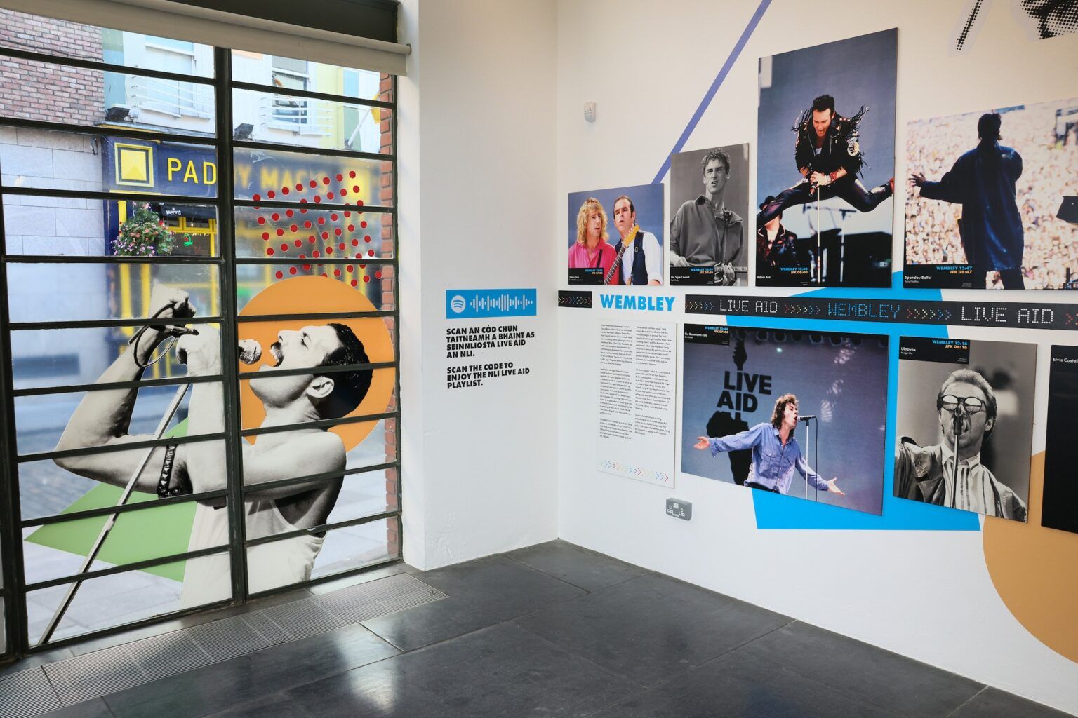 Live Aid Exhibition Opens in National Photographic Archive, Dublin ...