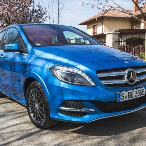 2017 Mercedes Benz B250e Interior View Center Headunit Screen Gallery ...