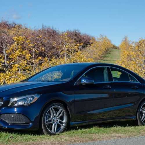 2017 Mercedes Benz CLA250 4MATIC Test Drive Side And Rear View Gallery ...
