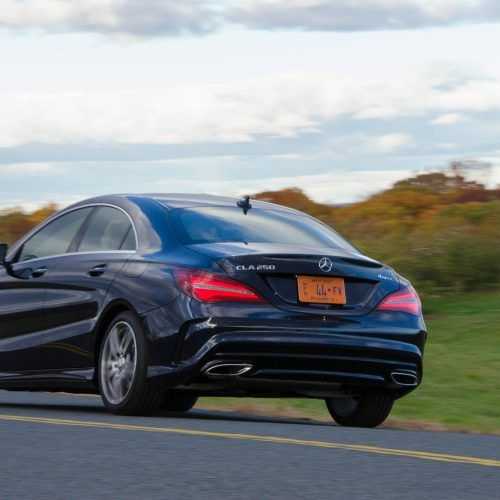 2017 Mercedes Benz CLA250 4MATIC Test Drive Front View Gallery (Photo 3 ...