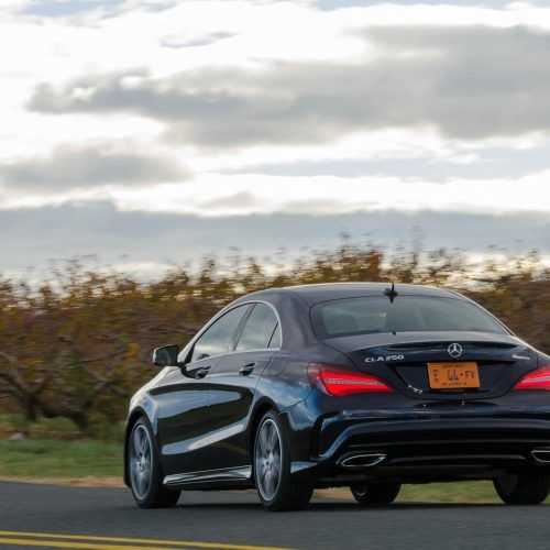 2017 Mercedes Benz CLA250 4MATIC Test Drive Side And Rear View Gallery ...