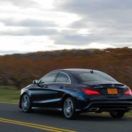 2017 Mercedes Benz CLA250 4MATIC Test Drive Rear View Gallery (Photo 6 ...