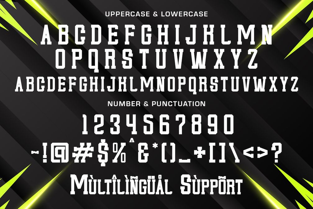 Budi Mose - Sporty Display Font - StringLabs