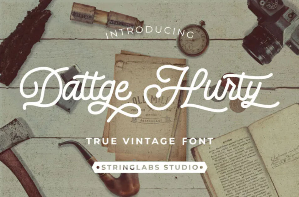 31 Vintage Script Fonts for Your Everlasting Designs - StringLabs