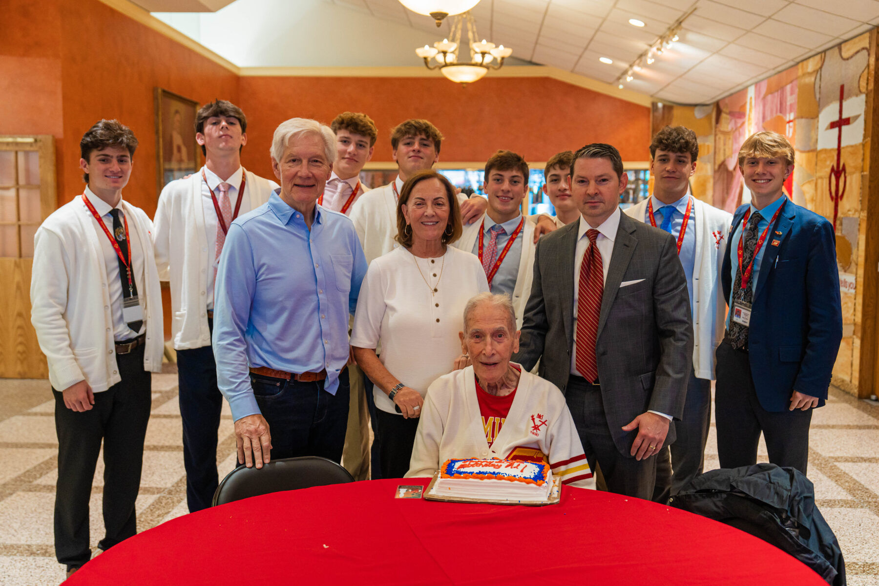 Home Again: Albert Heinlein ’43 returns to campus to celebrate his ...