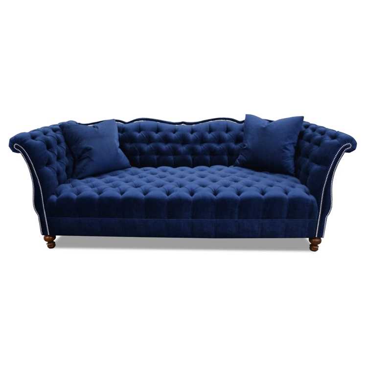 Top 20 of Blue Tufted Sofas