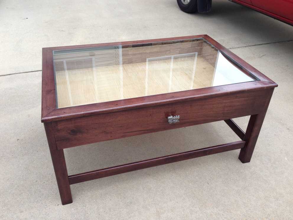 30 Best Ideas Coffee Tables with Glass Top Display Drawer