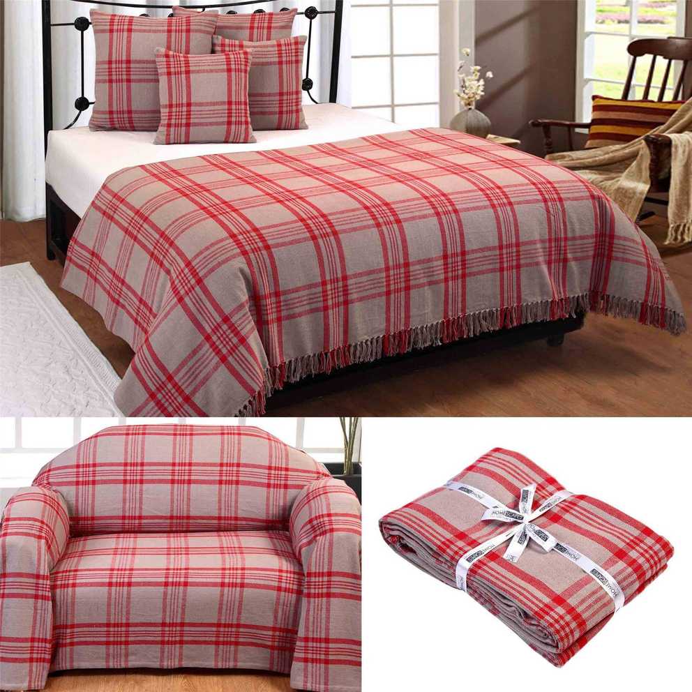 Gallery of Red Sofa Throws (View 5 of 25 Photos)