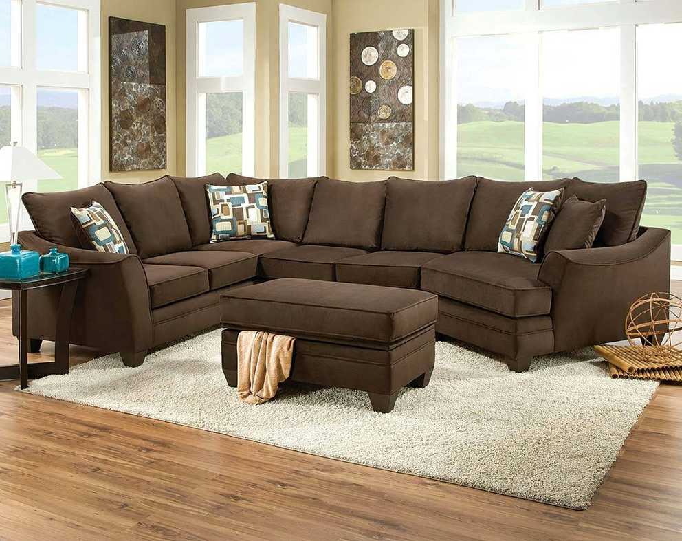 Top 30 of Chocolate Brown Sectional Sofa