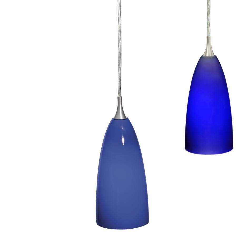 Photos Of Cobalt Blue Mini Pendant Lights Showing 13 Of 15 Photos
