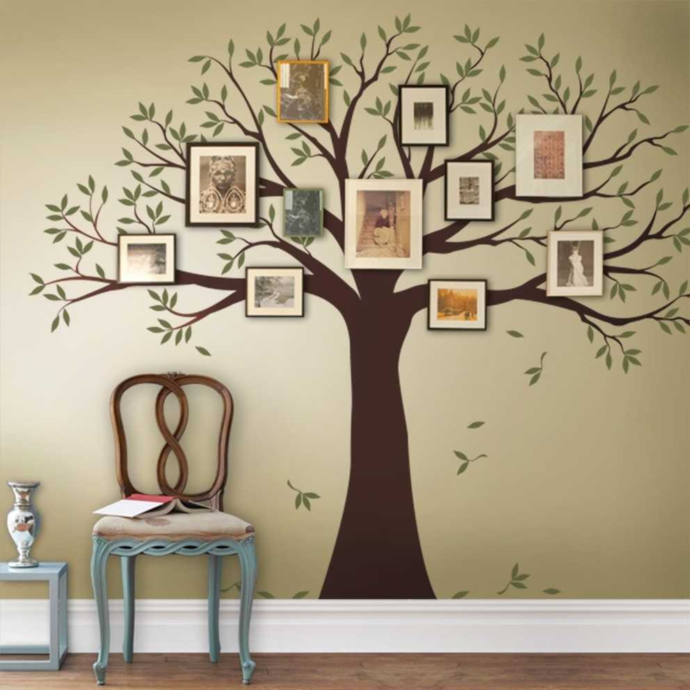 20 Collection of Family Tree Wall Art