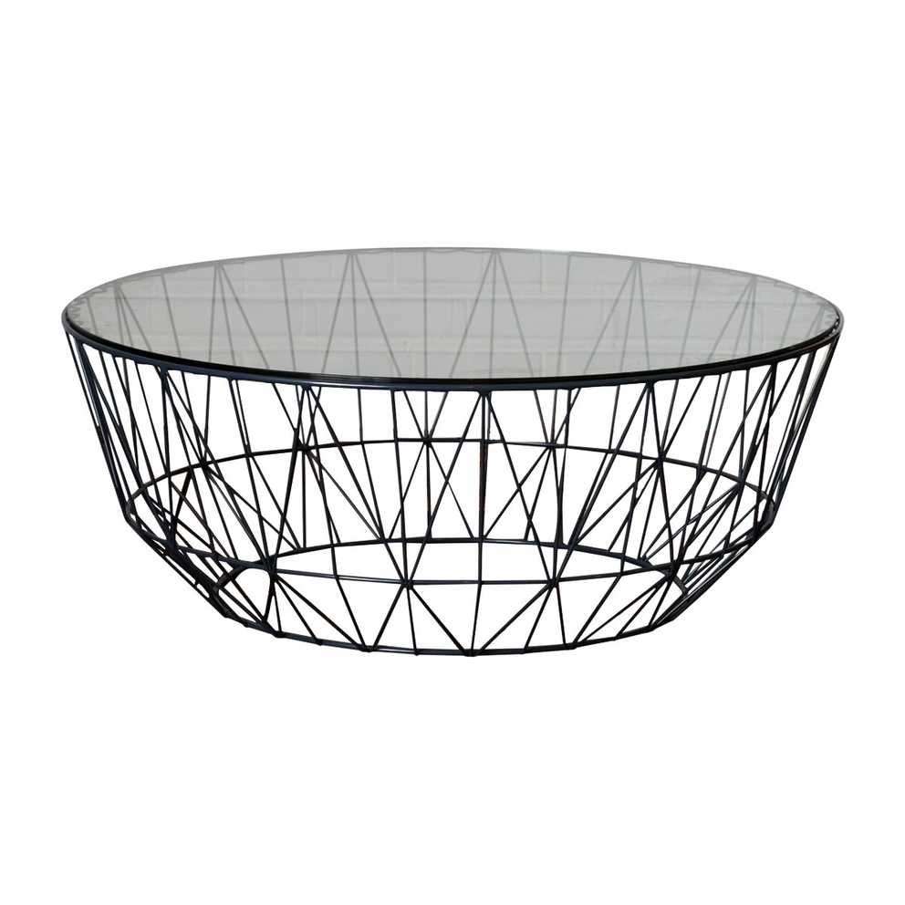 30 Photos Black Wire Coffee Tables