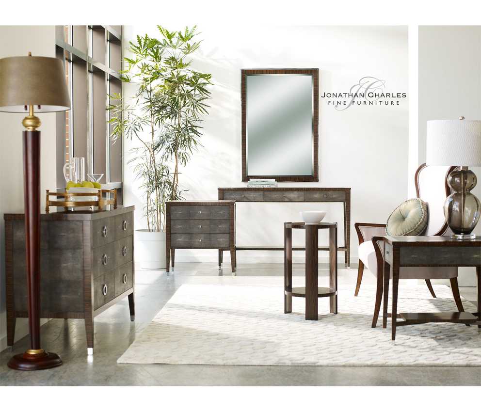 Photo Gallery of Faux Shagreen Console Tables (Showing 20 of 30 Photos)