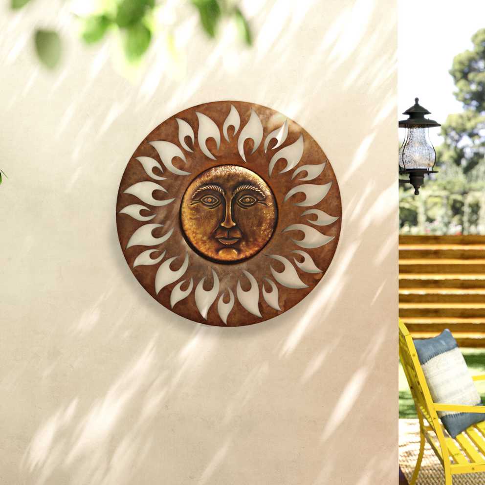 30 Inspirations Aurora Sun Wall Decor