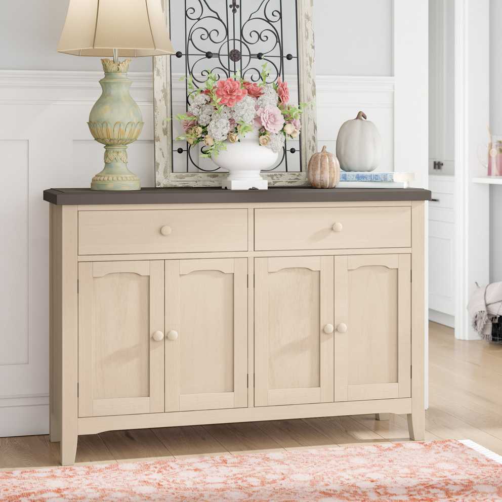 Image Gallery of Togal Contemporary White/light Oak Dining Buffets ...