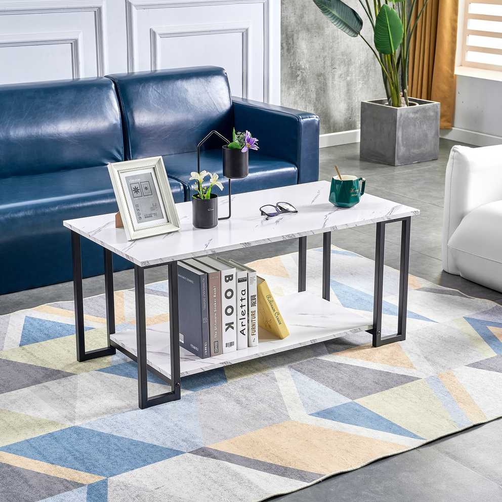 15 Photos 3-piece Shelf Coffee Tables