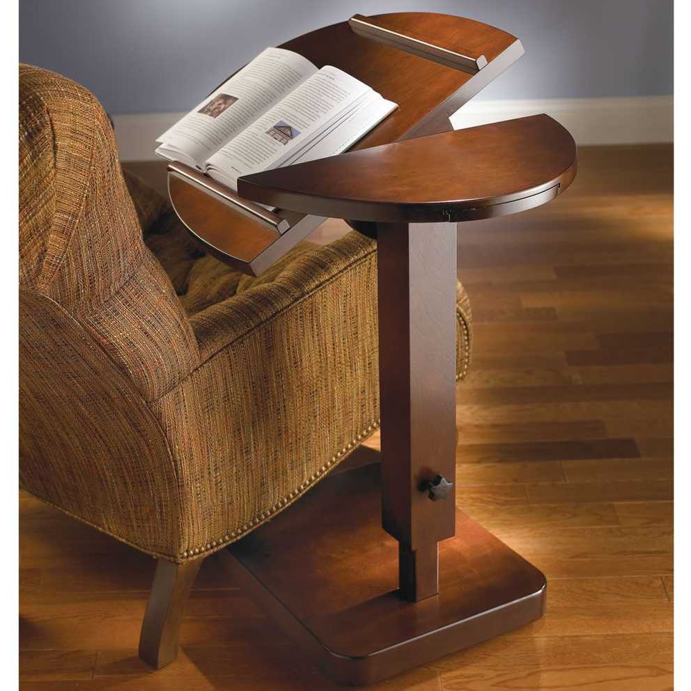 View Photos of Gray Wood Adjustable Reading Tables (Showing 9 of 15 Photos)