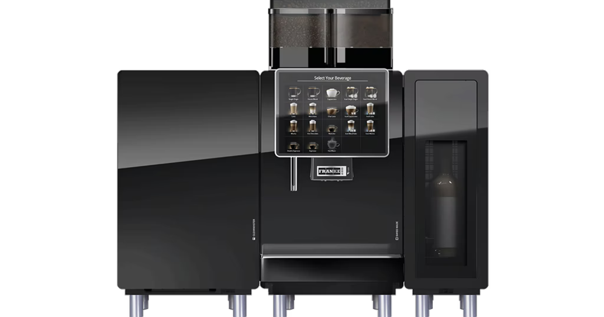 Franke A1000 Flex Commercial Coffee Machine | Electric, 300 Cups/Day A ...