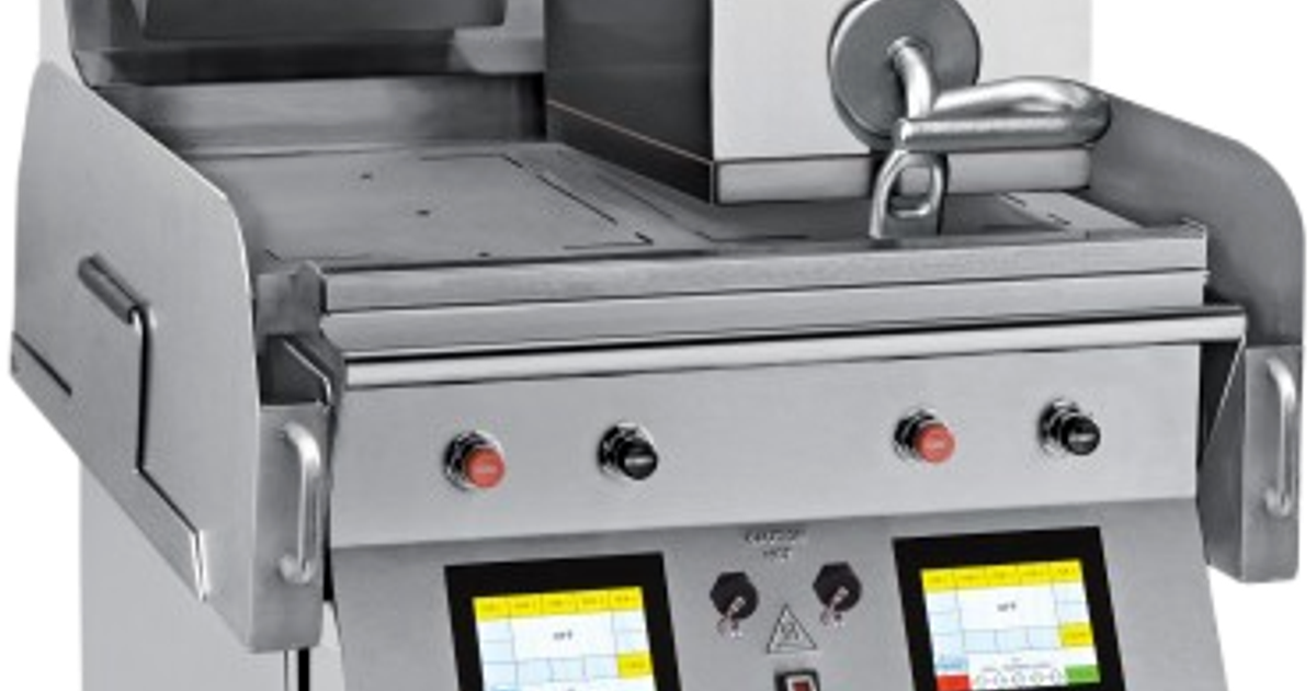 Taylor L820 Commercial Flat-Top Grill | Electric, Two Upper Platens ...