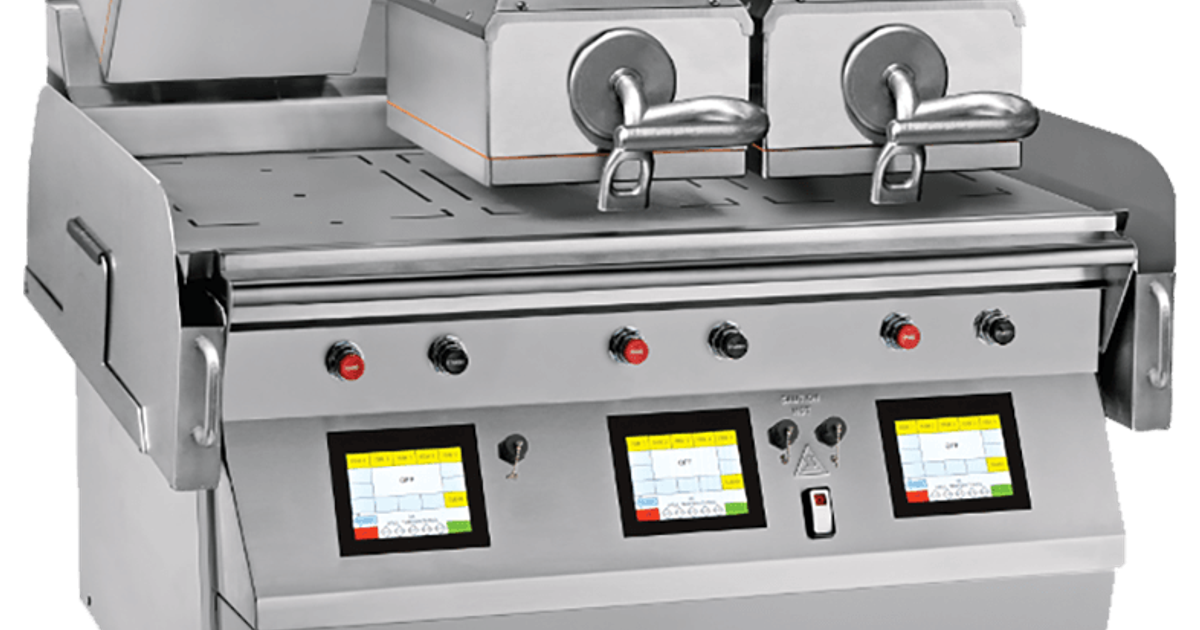 Taylor L810 Commercial Flat-Top Grill | Electric, Three Upper Platens ...