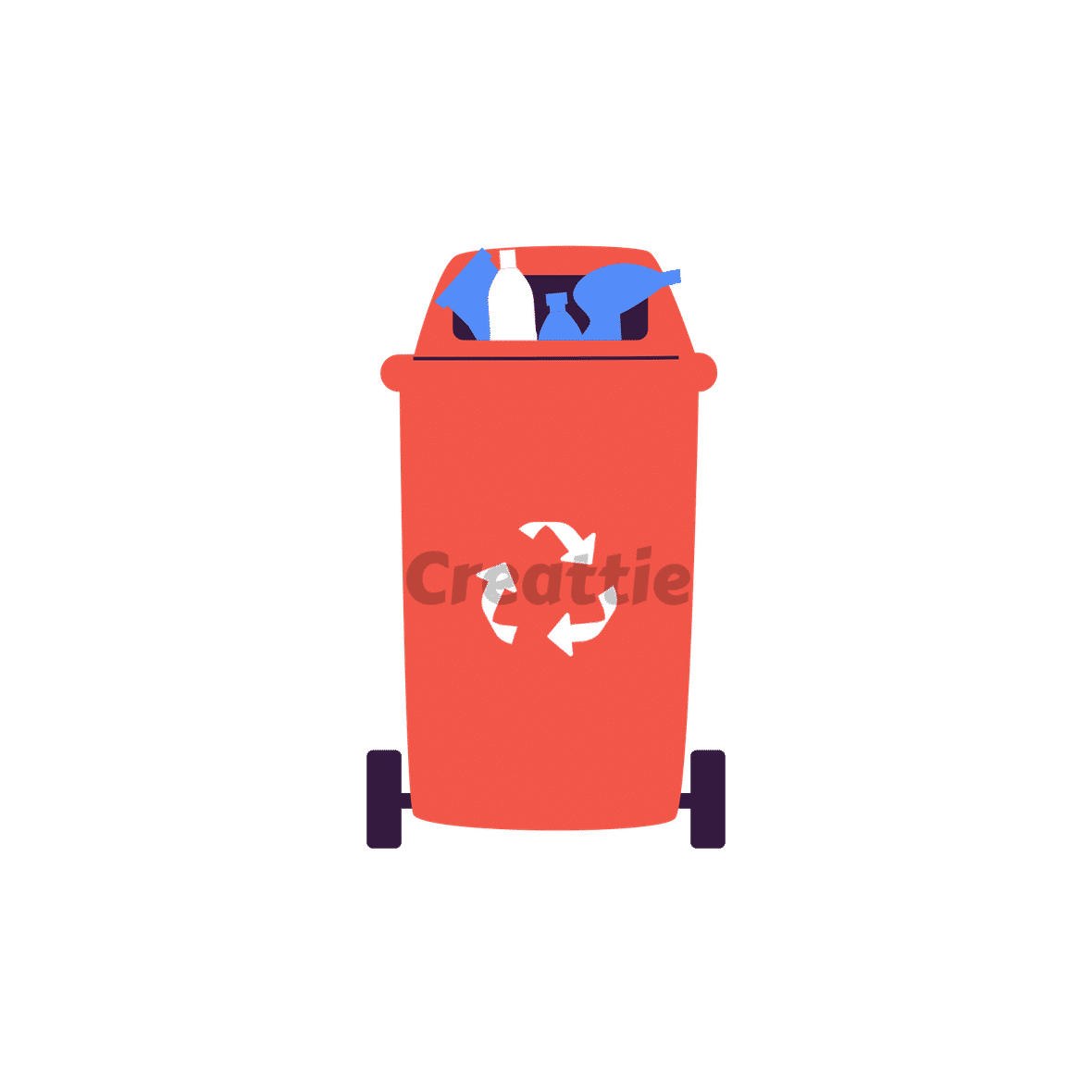 Download Recycle Bin animation in Lottie JSON