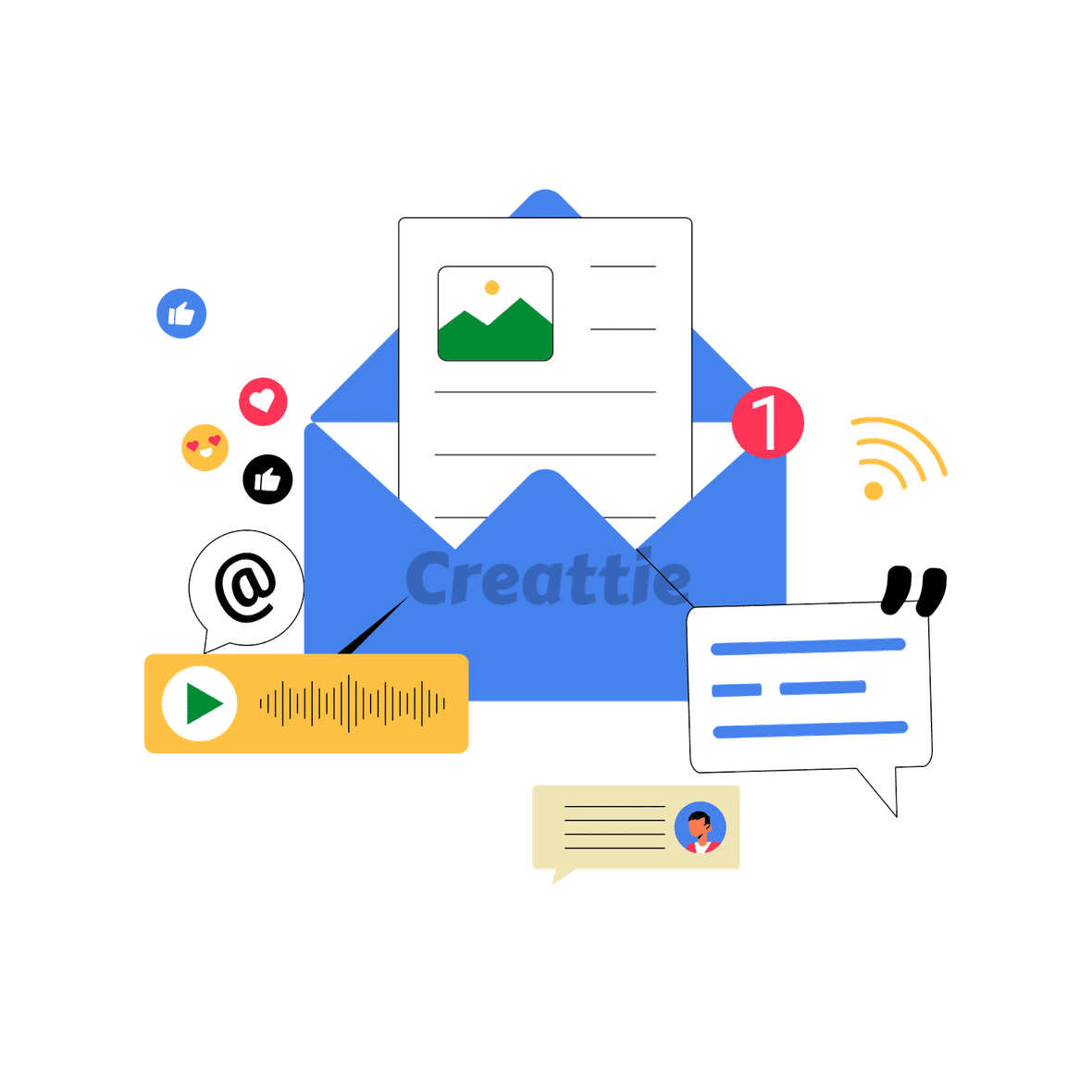 Download Means of Communication animation in Lottie JSON