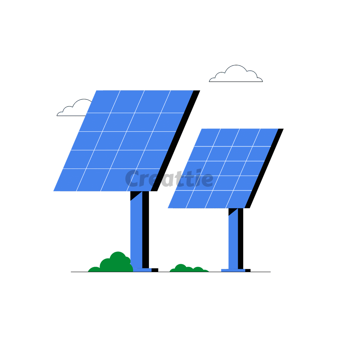 Download Solar Panel animation in Lottie JSON