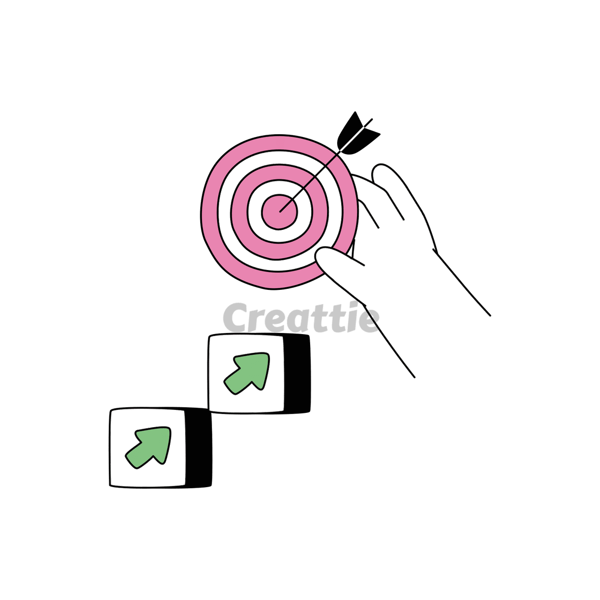 Download Target Success animation in Lottie JSON