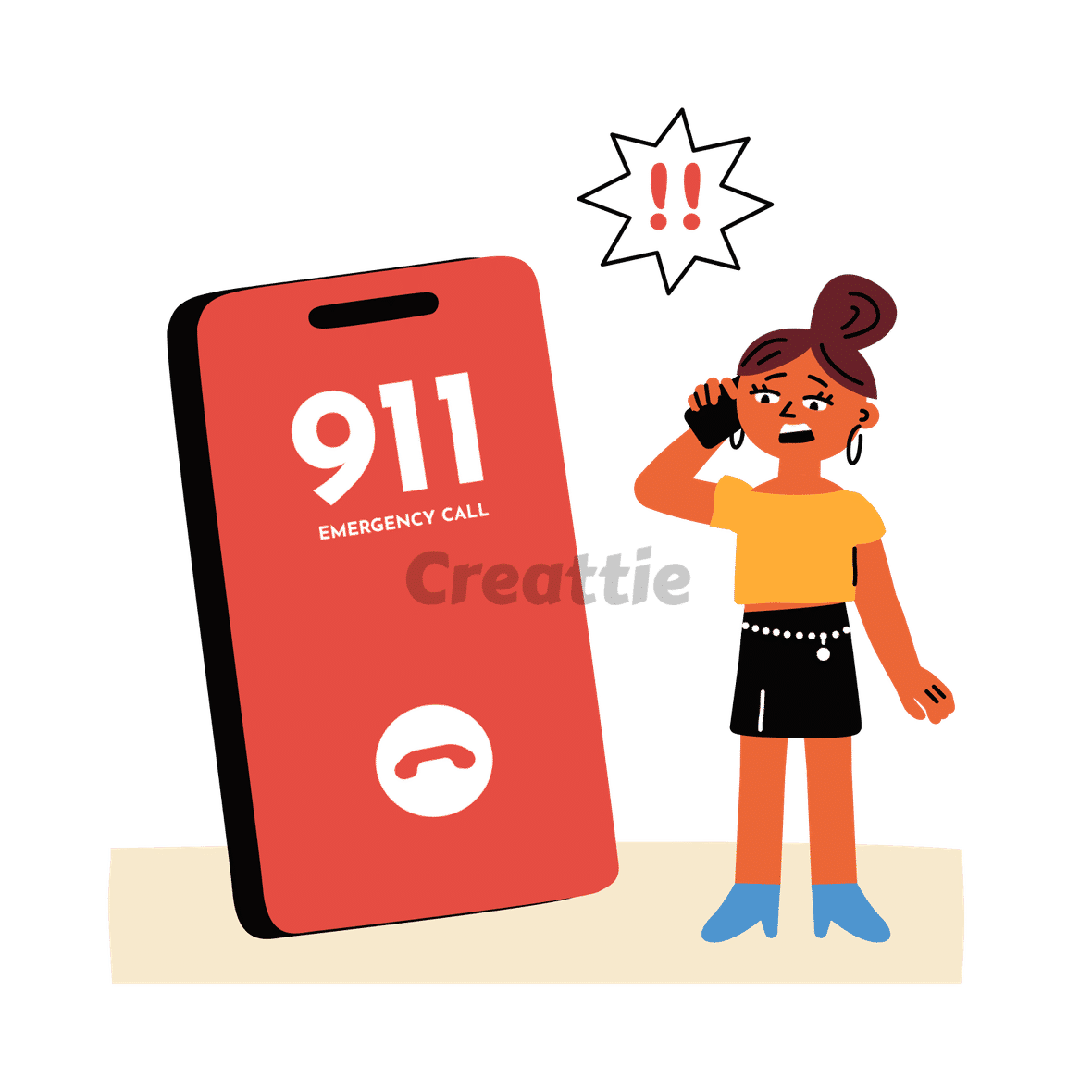 Download Emergency Call Center animation in Lottie JSON