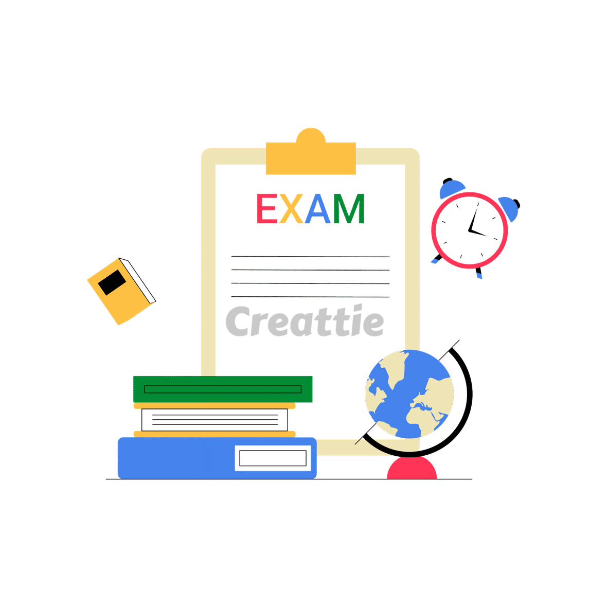 Download Exam Day animation in Lottie JSON